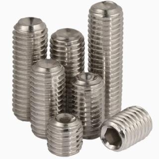 93386A315 | Nickel Alloy Cup-Point Set Screws - Reli Tool